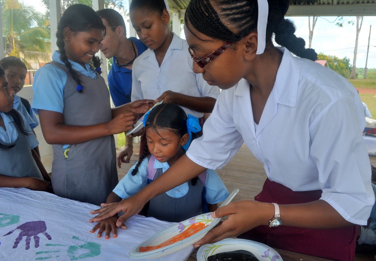 It's Always Sunny In Guyana: Education Month March and Rally