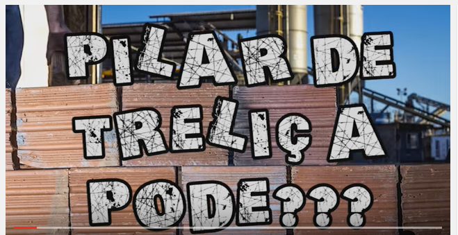 Clube do Concreto .: PILAR COM TRELIÇA PODE? - Vida Engenharia