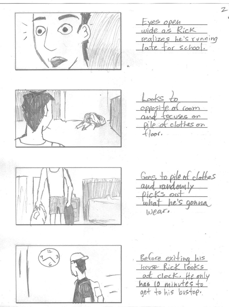 I.A.D.T.: Storyboarding and Camera Angles
