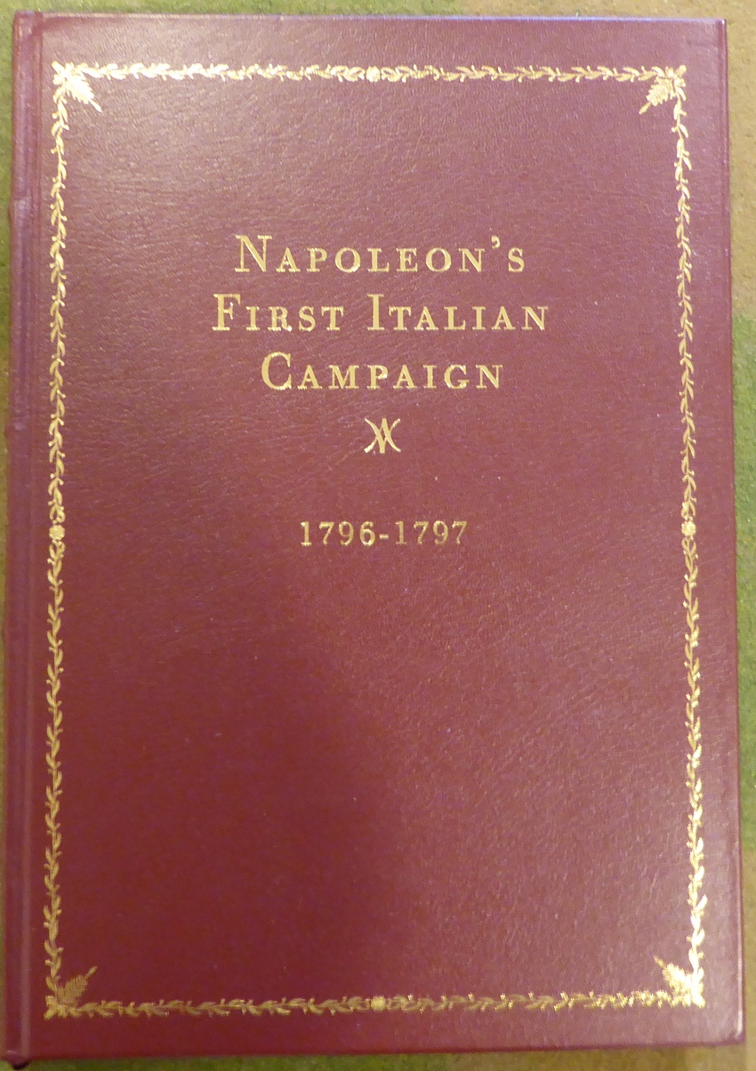 Palouse Wargaming Journal: Napoleon's First Italian Campaign 1796-1797