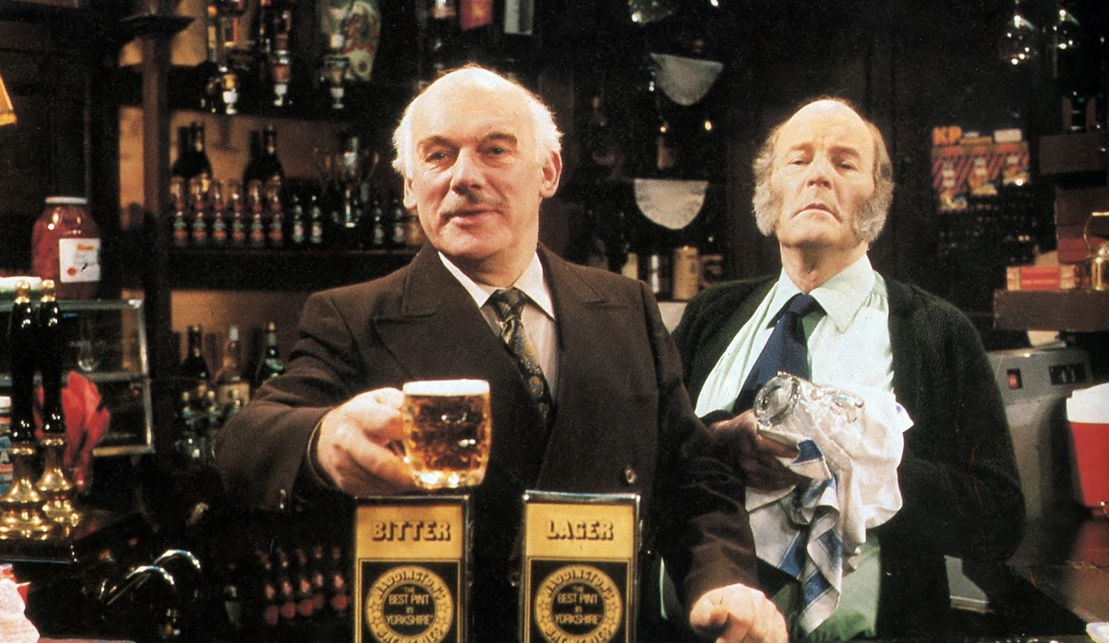 Emmerdale: Arthur Pentelow & Ronald Magill Photo