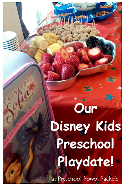 Our DisneyKids Preschool Playdate | Preschool Powol Packets