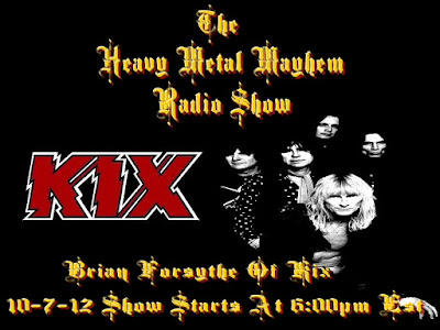 The Heavy Metal Mayhem Radio Show: Brian Forsythe Of Kix, Death Alley ...