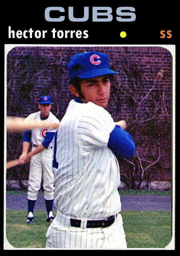 1971 Baseball Card Update: 1971 Chicago Cubs (3rd T): 83-79, .512, 14GB