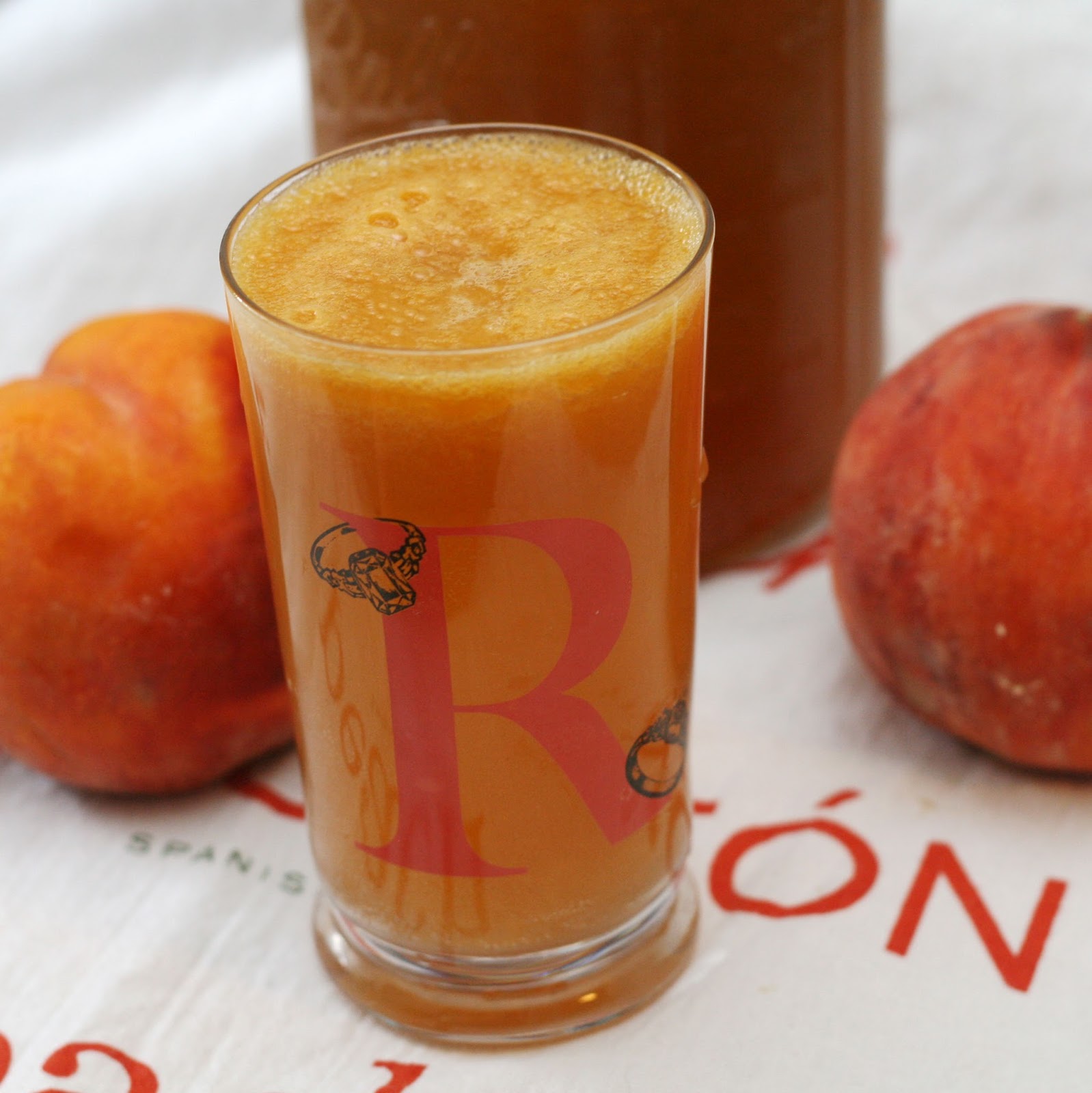 Peach Thyme Shrub – Coconut & Lime