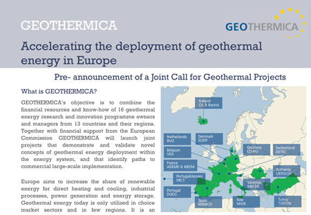 Europe: New Regional Group to Develop Geothermal Energy Projects