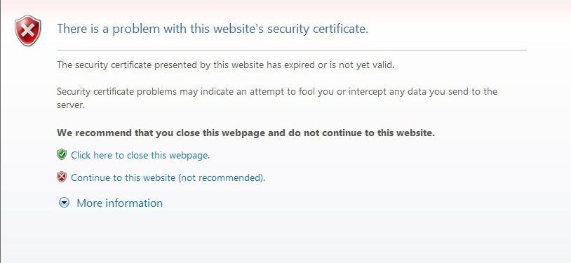 Fix List: Can’t Log-in on Facebook, Security Certificate Problem – Solved