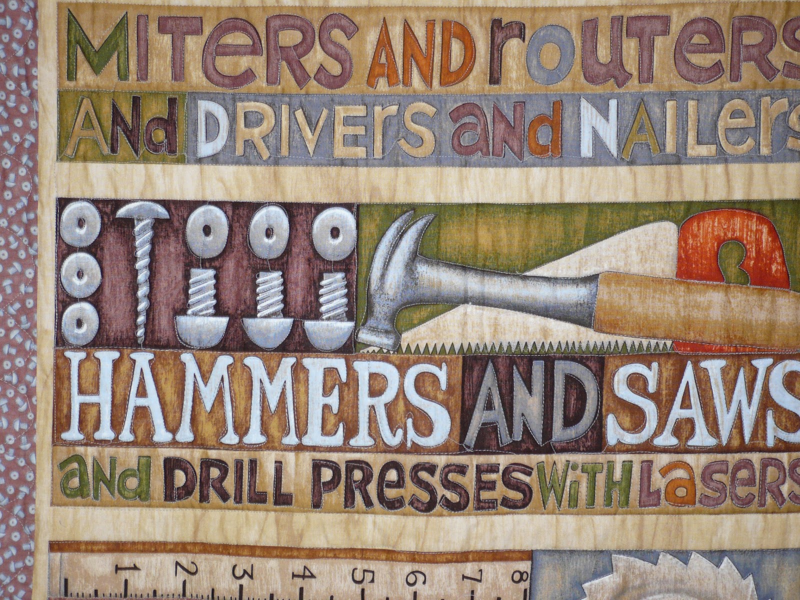 DianeLoves2Quilt: Tool Quilt - Completed