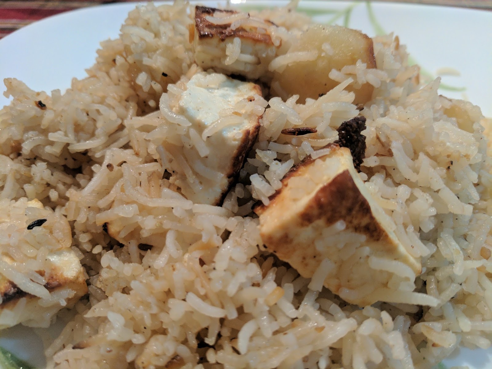 Life Without Alu?: Paneer Alu Pulao (Rice with Fresh Cheese and Potato)