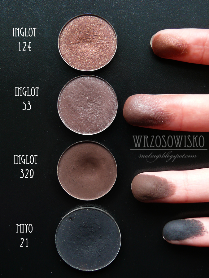 Wrzosowisko- MakeUp Blog: Moja "kolekcja" cieni do powiek + swatche
