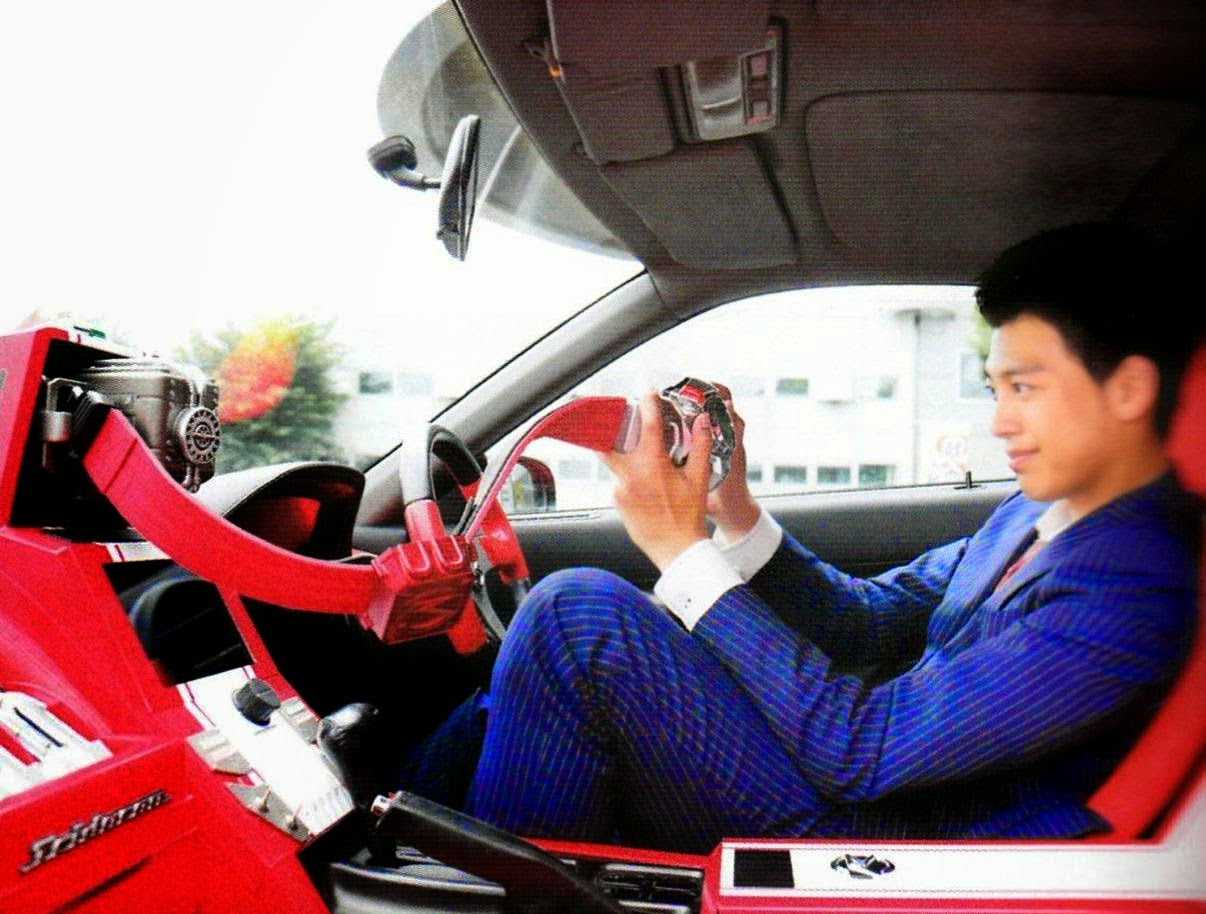 Take A Look Inside Kamen Rider Drive's Tridoron ~ AiNimeWorld