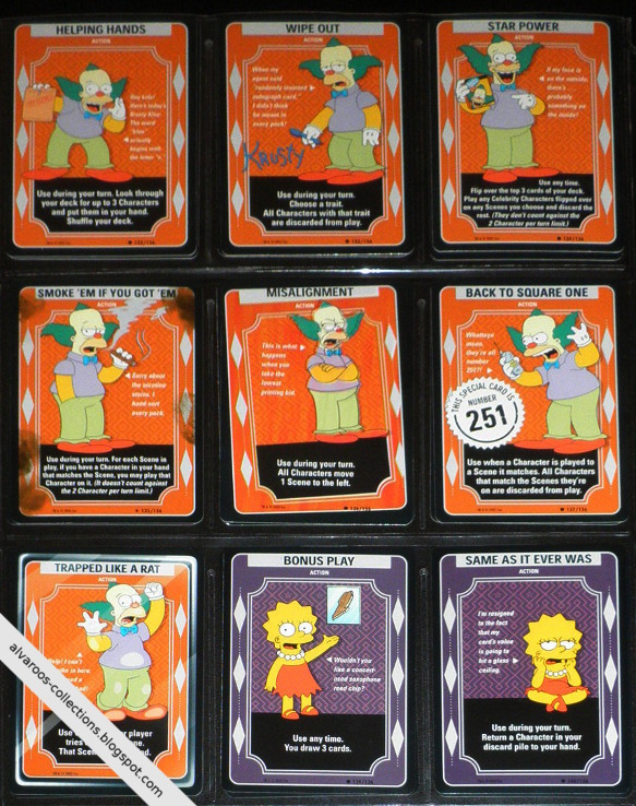 The Simpsons TCG: last photos of complete set :) | Alvaroo's ...