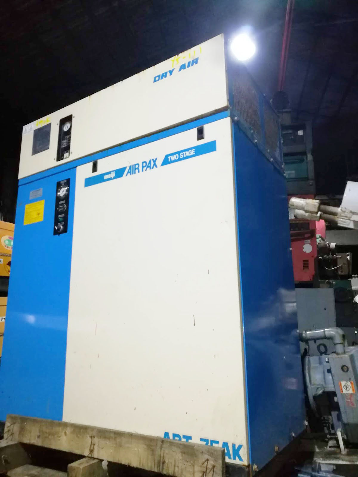 Products: J11 Box Air Compressor Dry Air Meiji Air Pax Two Stage APT ...