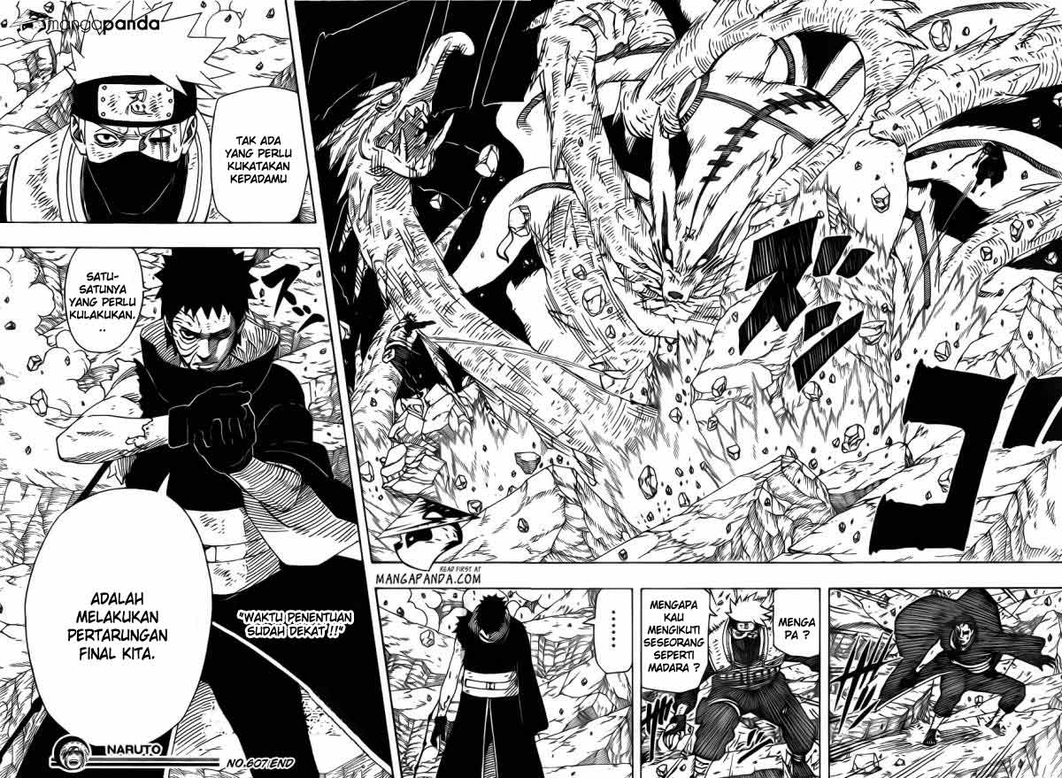 Naruto Volume 63 Chapter 607 Bahasa Indonesia Online | PosManga