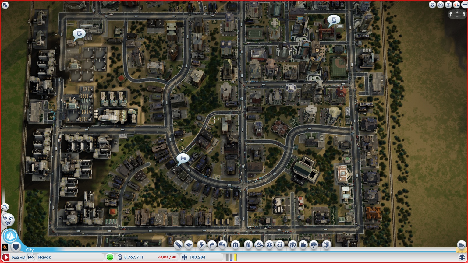 The Random Bullshit Dispenser: Sim City 5: 180k Town Data Maps