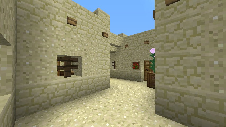 Mini Tutorial Minecraft : Pueblo en el desierto