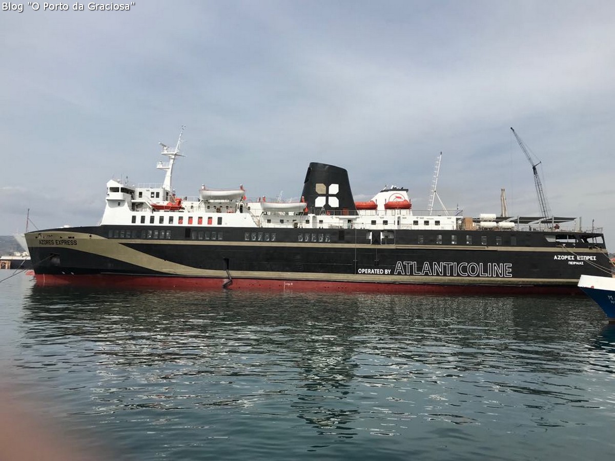 O Porto da Graciosa: Conheça os excelentes interiores do ferry, "Azores ...