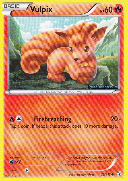 Vulpix -- Legendary Treasures Pokemon Card Review | PrimetimePokemon's Blog