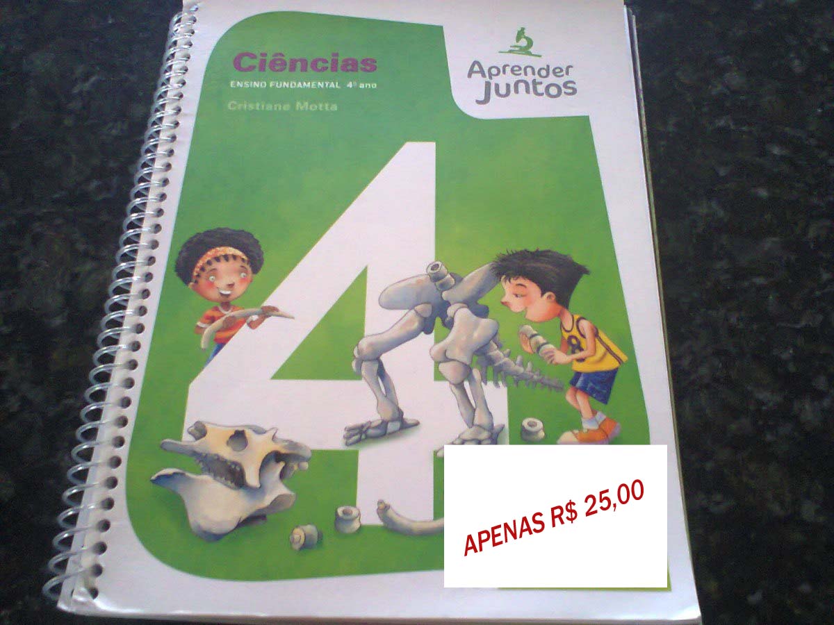 Sebo Palavra Escrita Livro CiÊncias Aprender Juntos 4º Ano