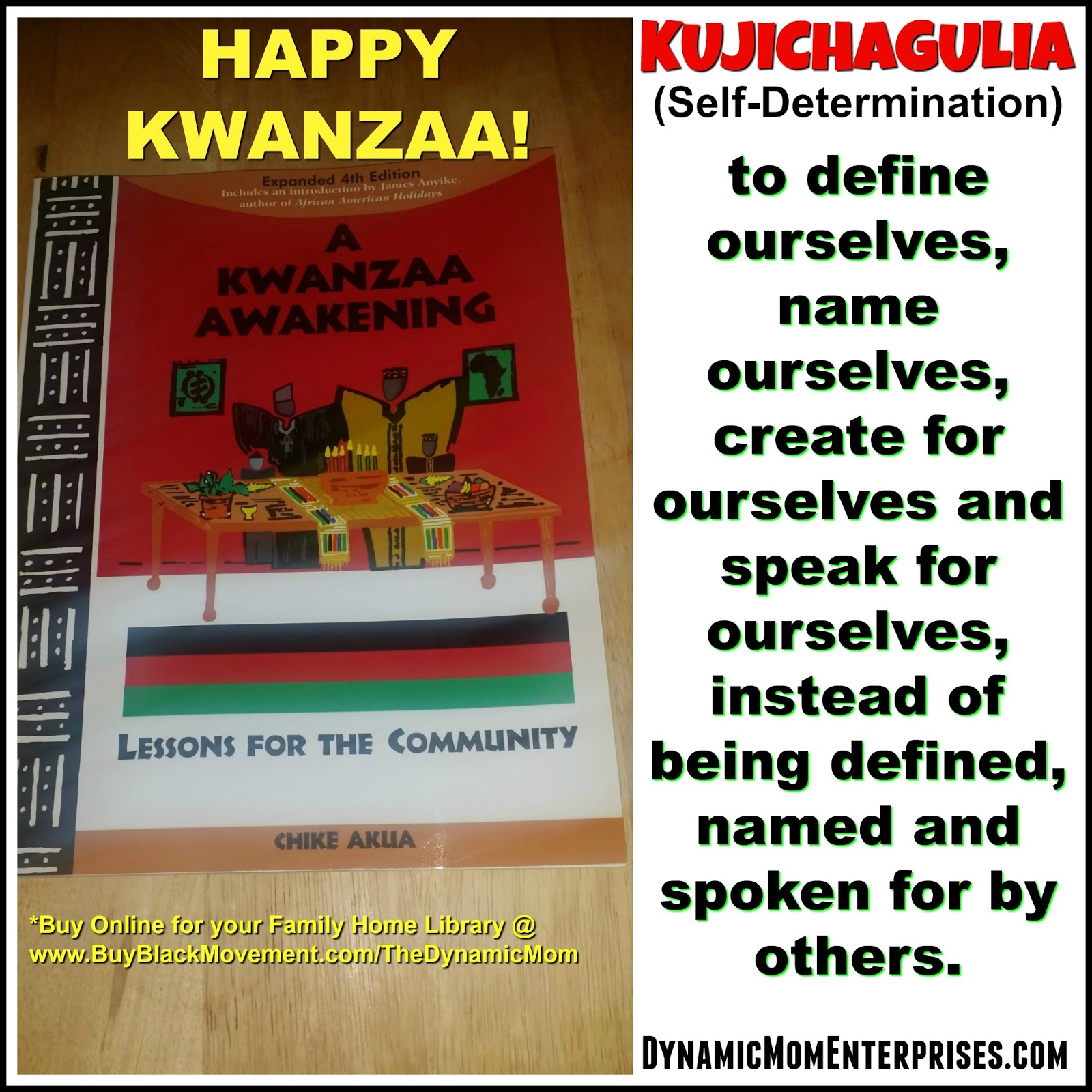 THE NGUZO SABA: LIFESTYLE PRINCIPLES AND VALUES FOR BLACK PEOPLE EVERYDAY!