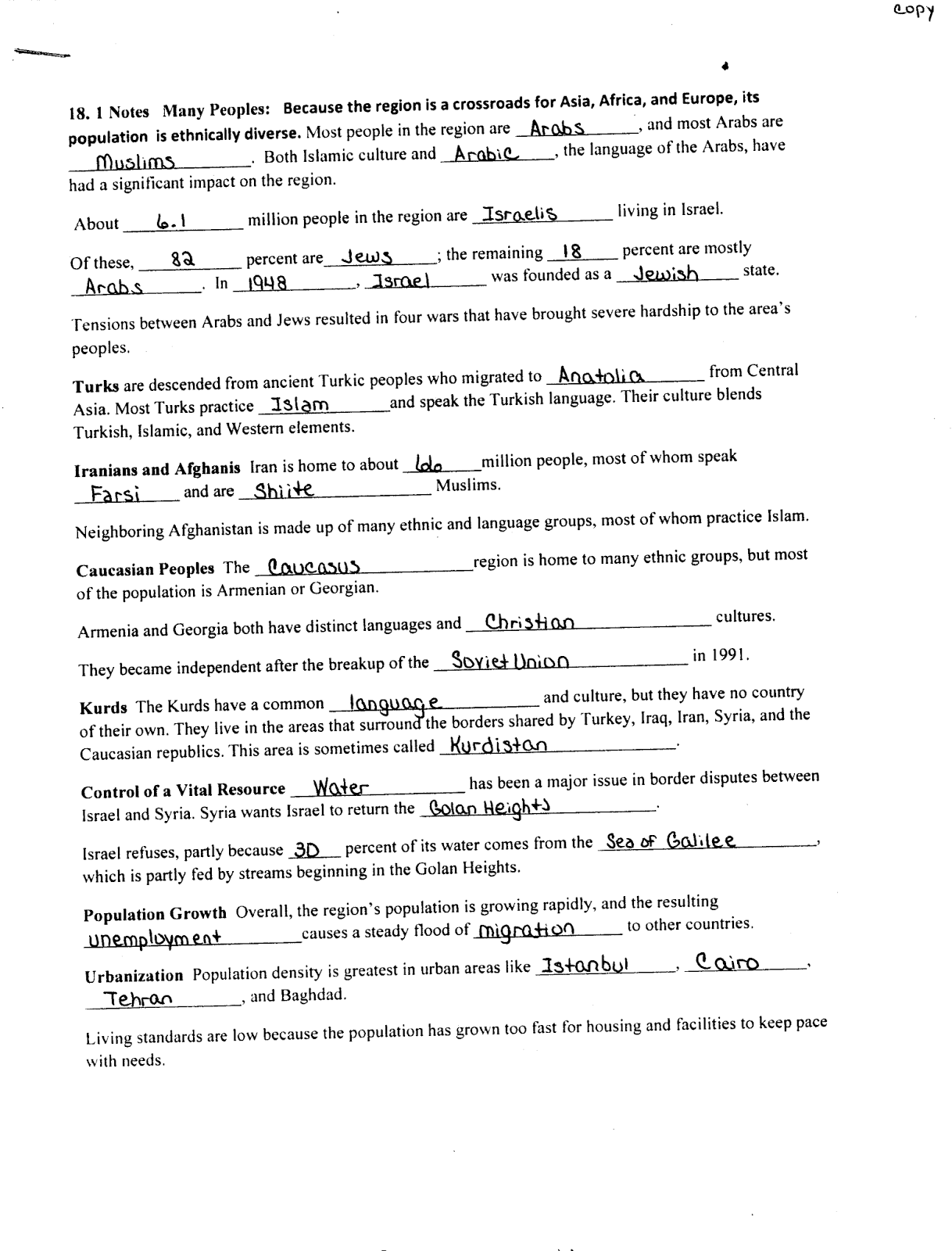 Mr. E's World Geography Page: Chapter 18- The Cultural Geography of ...