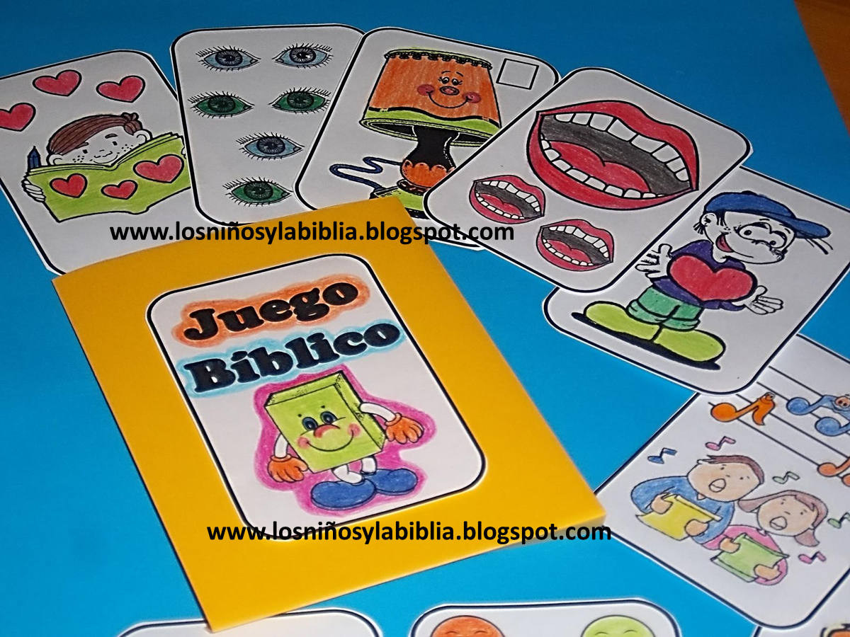 Los niños y la Biblia: Juego Bíblico de asociación de ideas. Salmo 119.