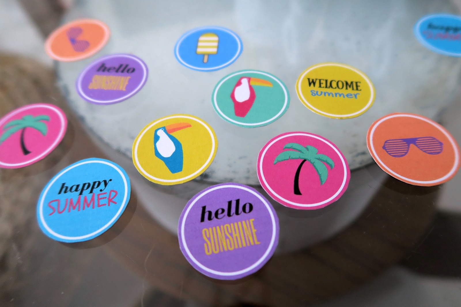 Summer toppers FREE PRINTABLE | mamaisdreaming.blogspot.co.uk