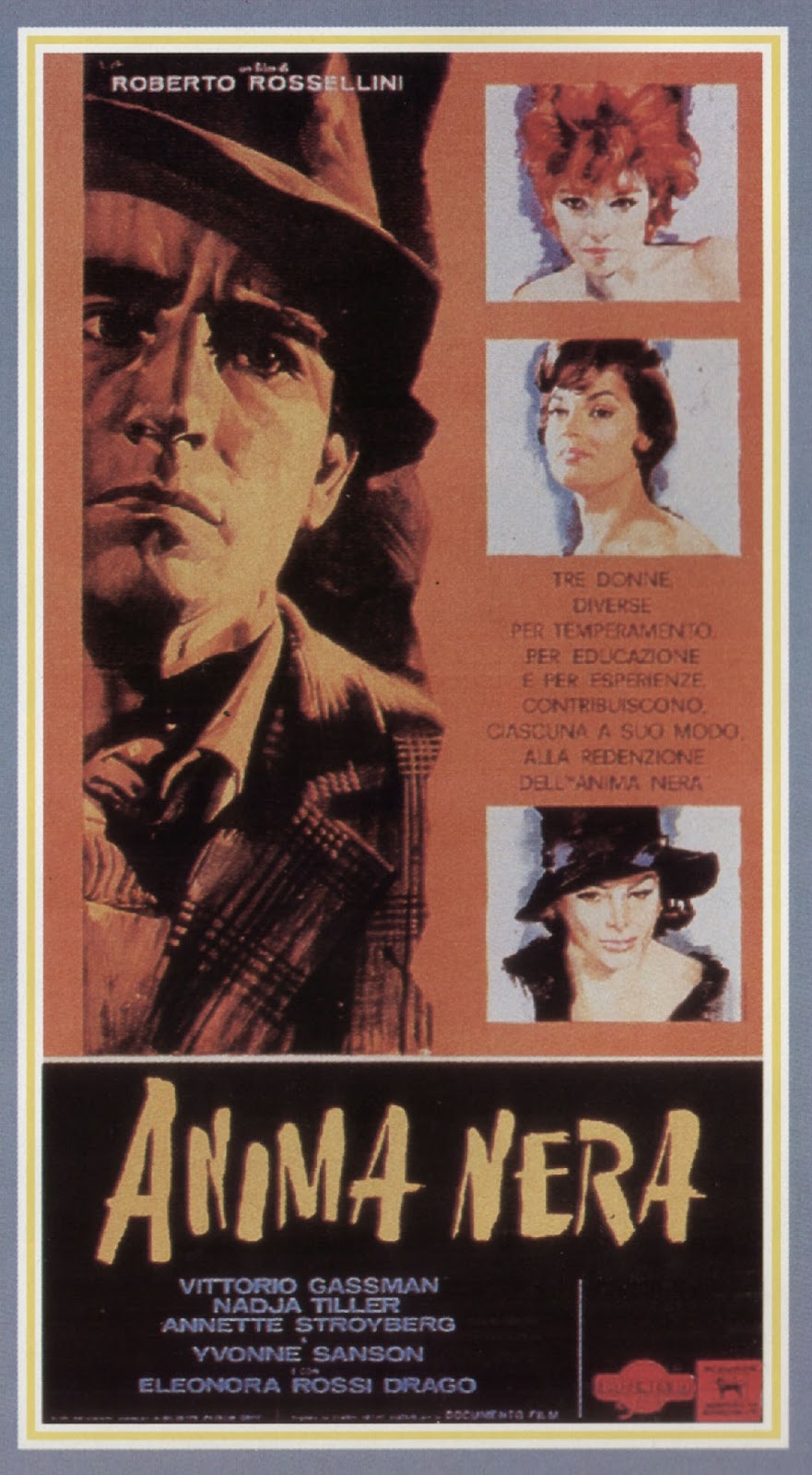 FLASH 1962 di GENERAZIONI E "PICK-UP": locandina - ANIMA NERA (italia)