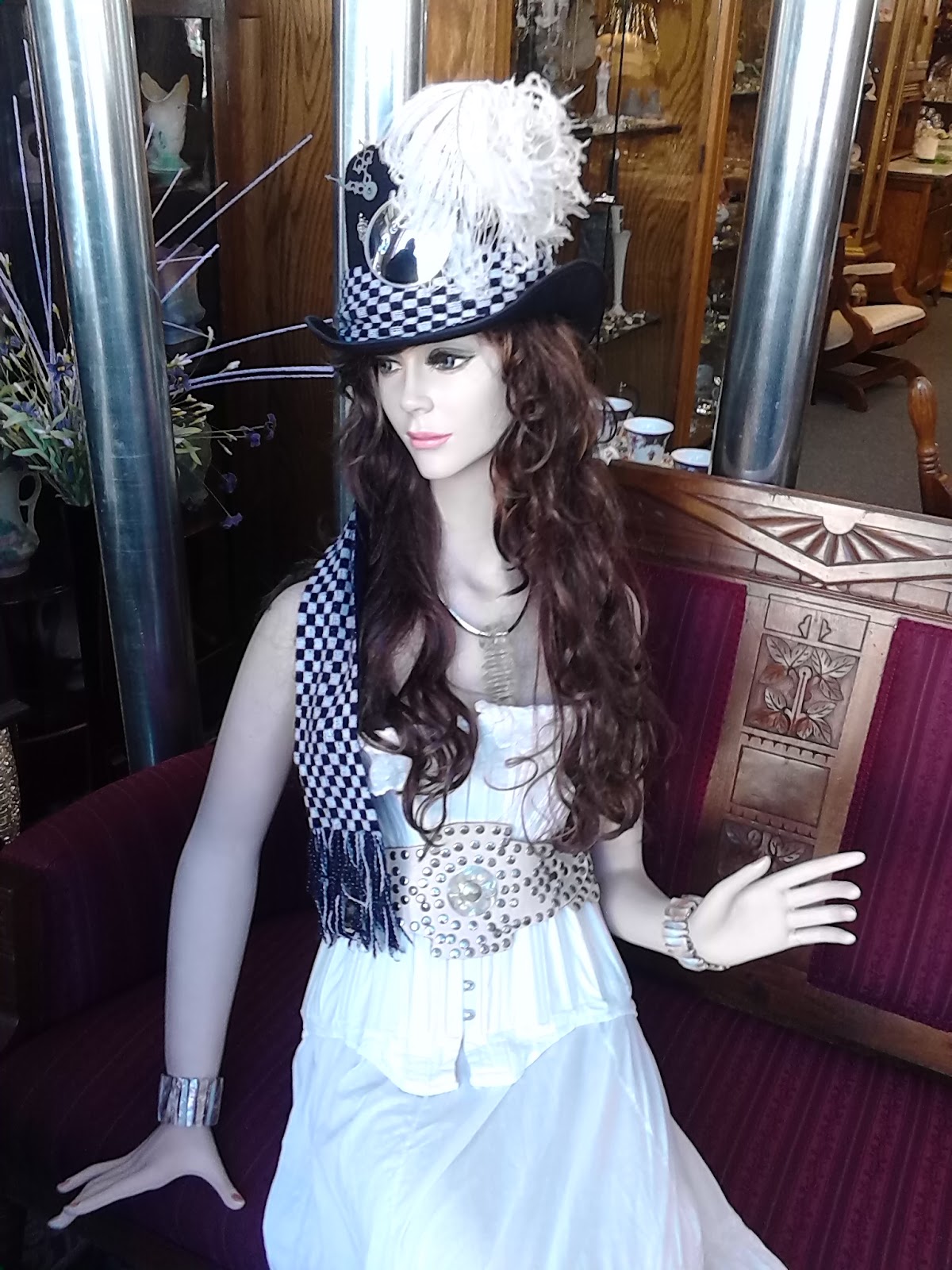 True Story Club: Steampunk Window Display: Legends & Lace In Florence ...