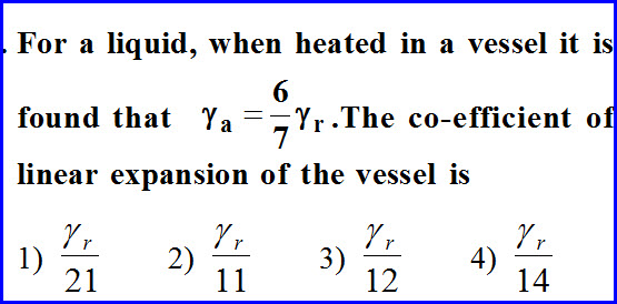 Expansion of Liquids Problems with Solutions | IIT JEE and NEET Physics