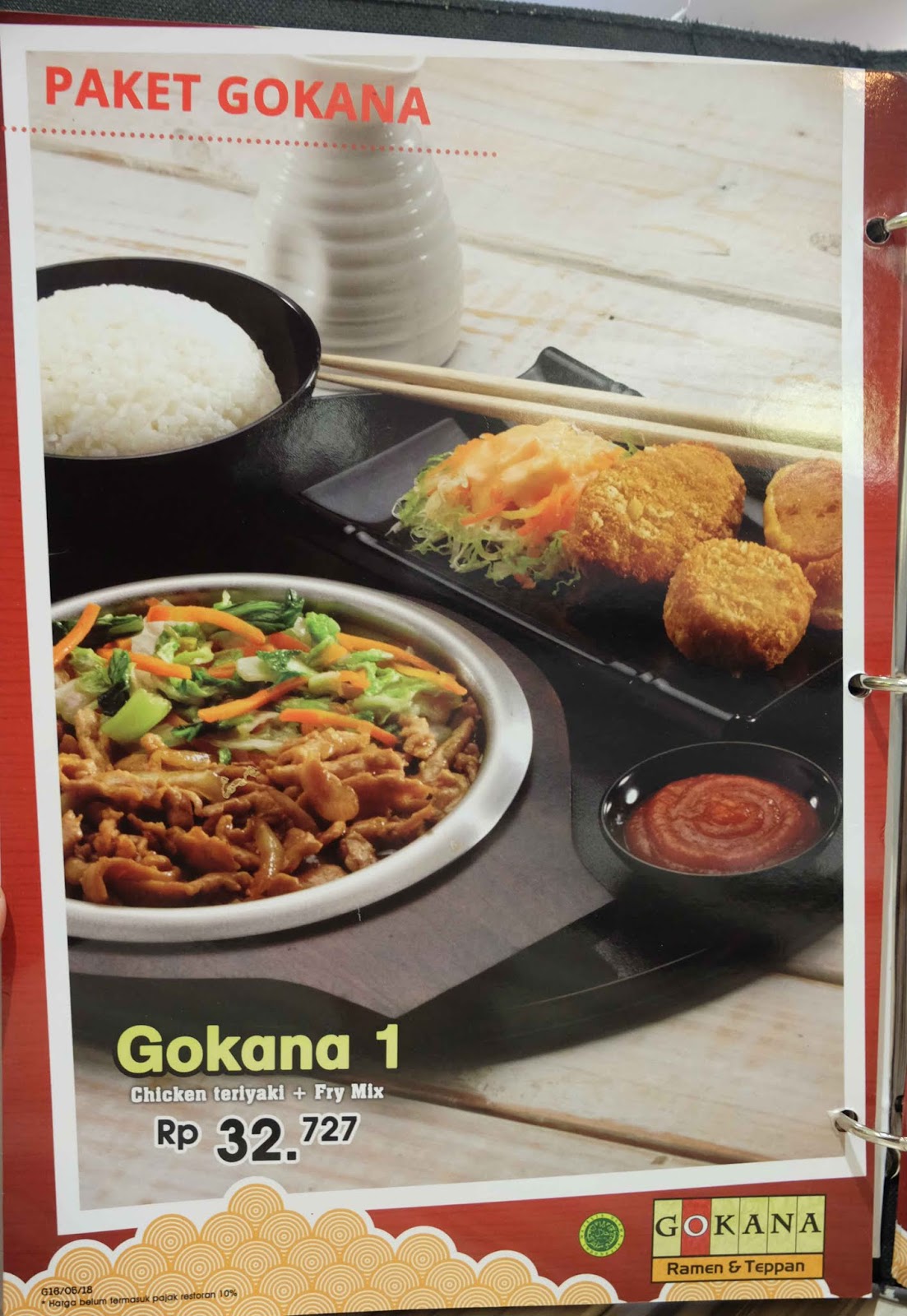 Gokana, Fast Food Jepang Murah - Food, Travel and Lifestyle Blog