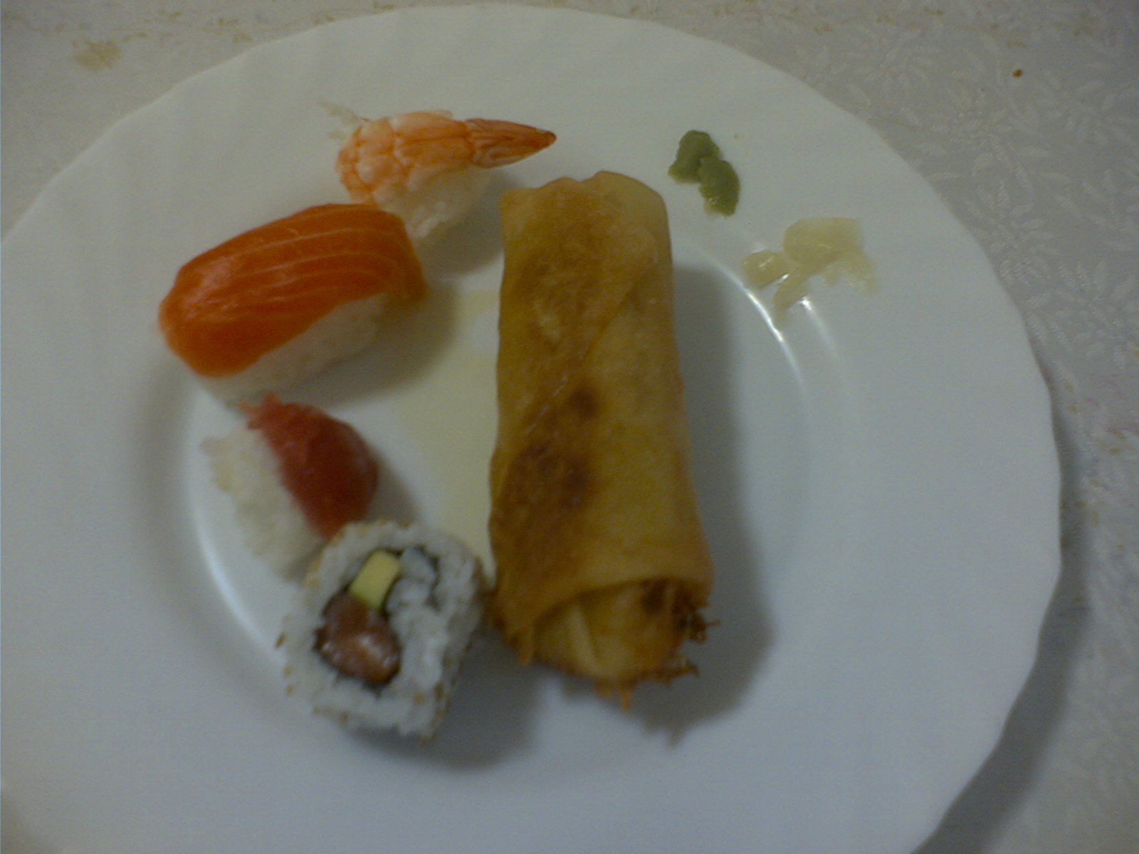 Receta de cocina para cada día del año.: Sushi con rollitos primavera