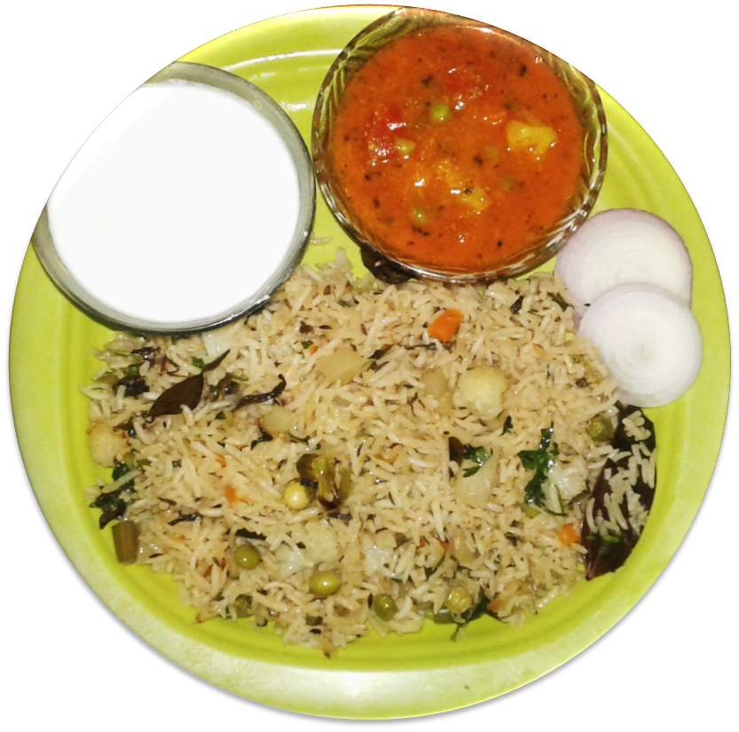 veg biryani | vegetable pulao | Veg Pulao - Special Desi Recipes ...