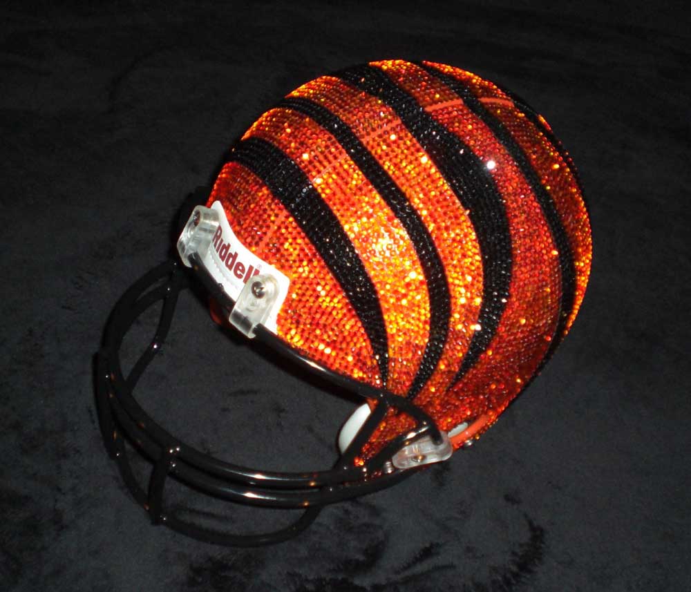 If It's Hip, It's Here (Archives): Blinged Out Brain Buckets. NFL ...