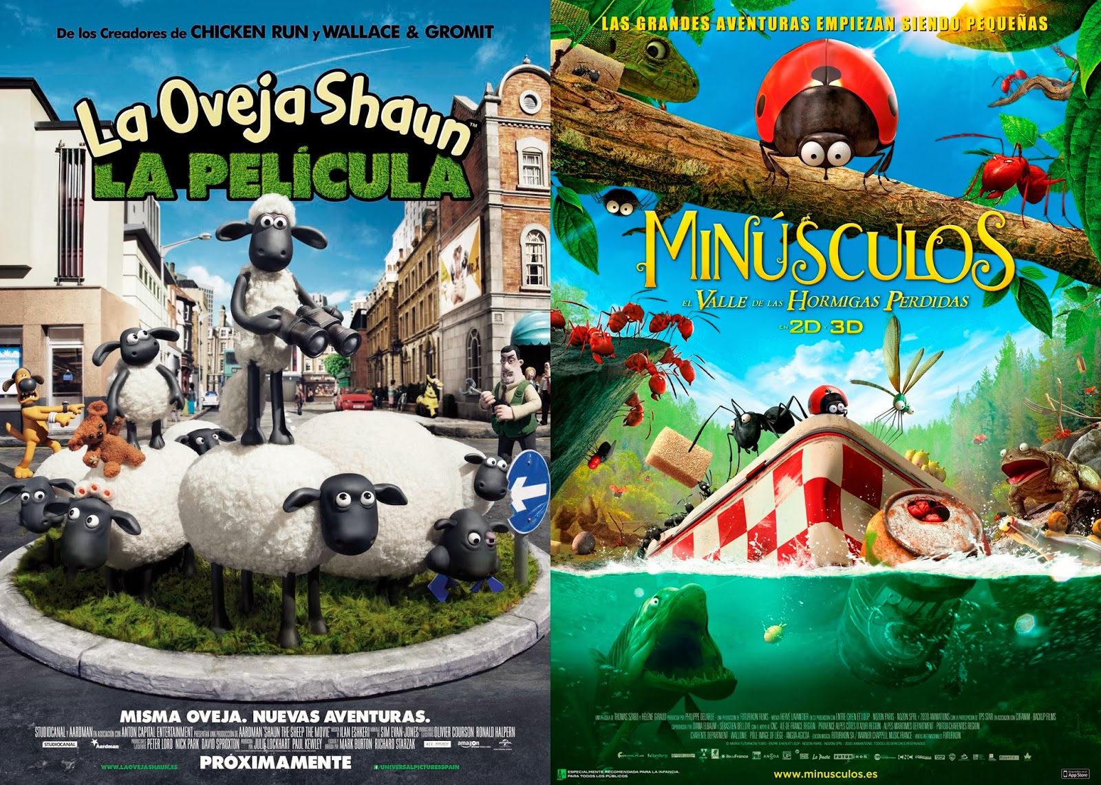 Cinoscar & Rarities: CRÍTICA | LA OVEJA SHAUN: LA PELÍCULA y MINÚSCULOS ...