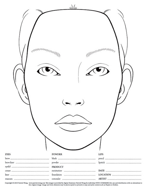 Wundervoller Blog: Face Charts