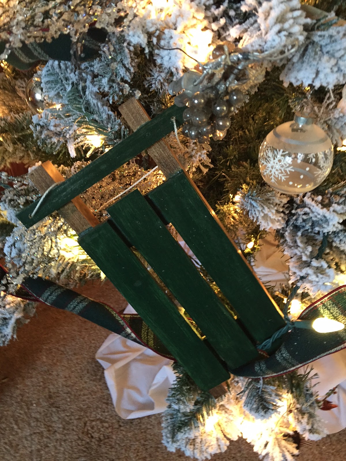 Let's Add Sprinkles: 12 Crafts of Christmas/ #7 Miniature Sleds & #8 ...