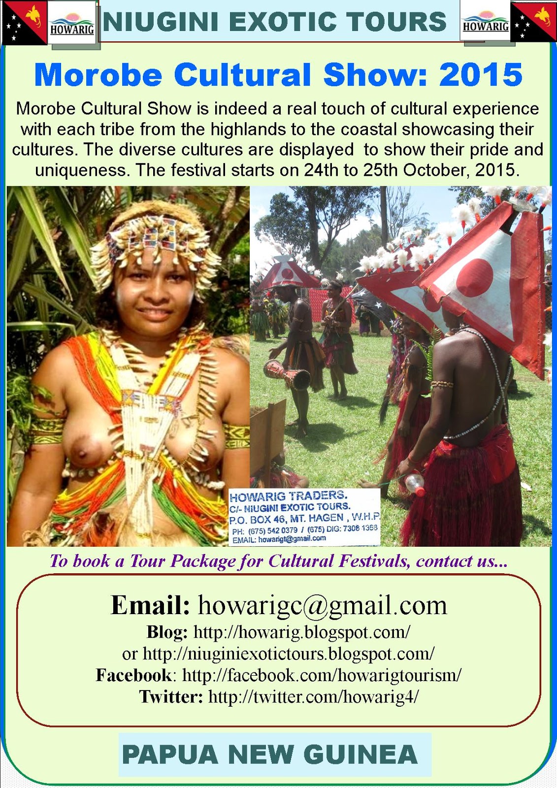 Tourist Attractions in PNG - Cultural Shows - Papua New Guinea Today