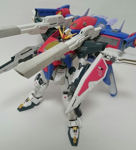 Custom Build: MG 1/100 G-Falcon Unit Gundam Double X