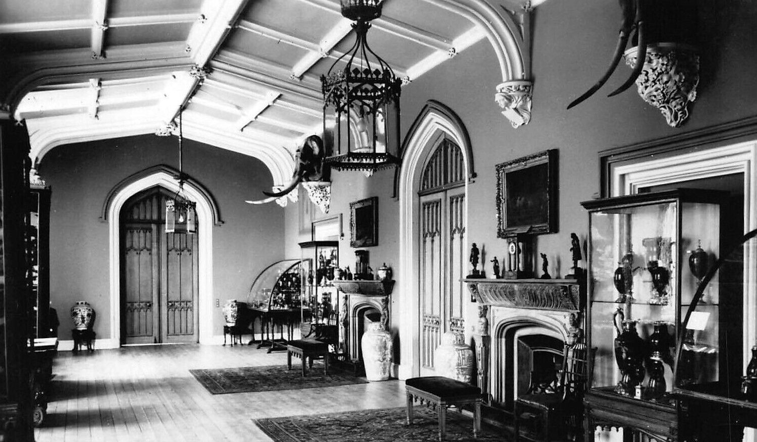 Tour Scotland: Old Photograph Great Hall Scone Palace Scotland