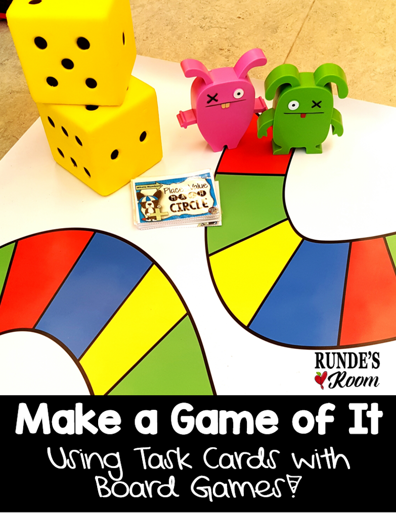 Using Task Cards with Board Games | RUNDE'S ROOM