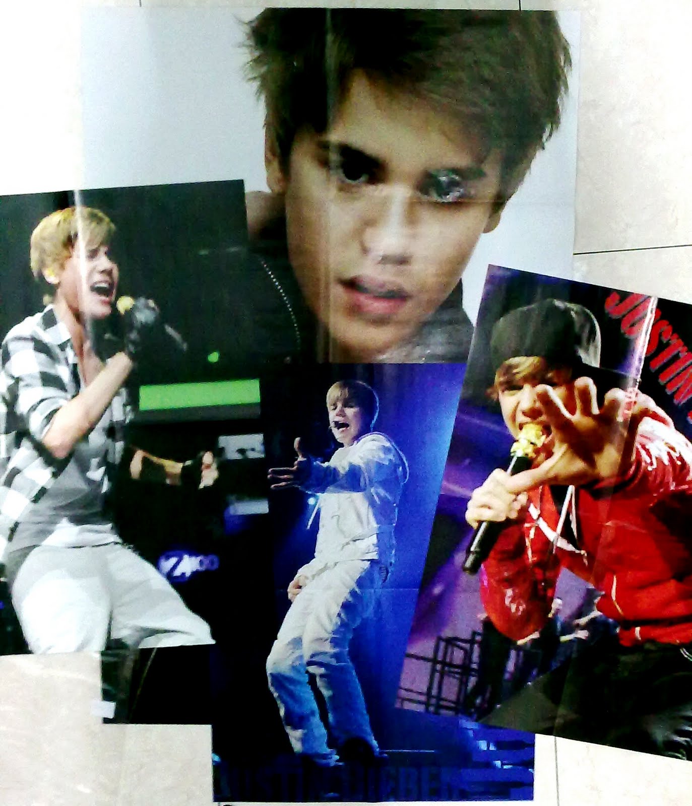 Amanda's Blog: Justin Bieber poster collection
