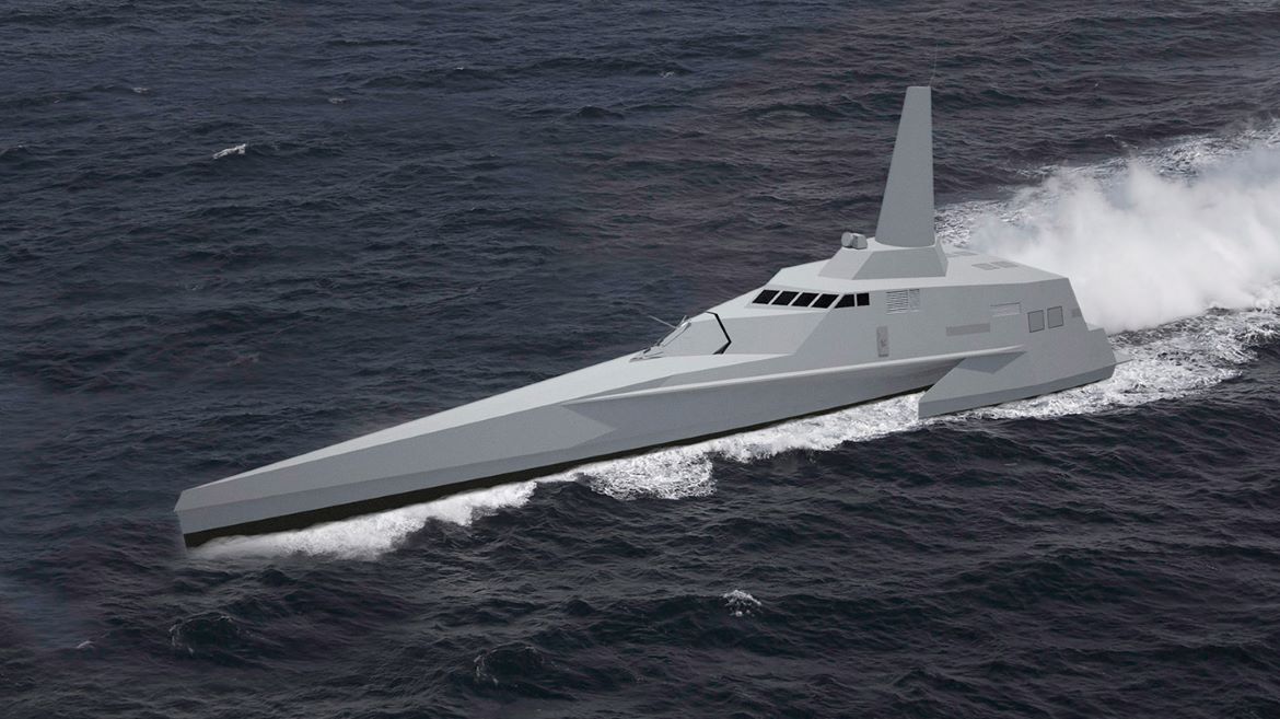 SNAFU!: SAAB reveals a Stealth Fast Attack Craft at IMDEX Asia...