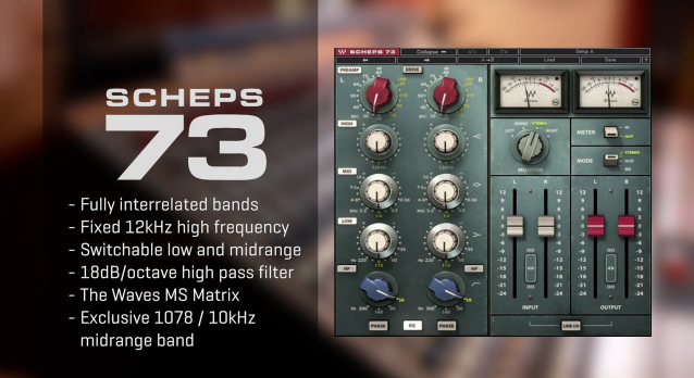 Vst Treasures: Waves Scheps 73 v9R14 ked for MAC OSX free download