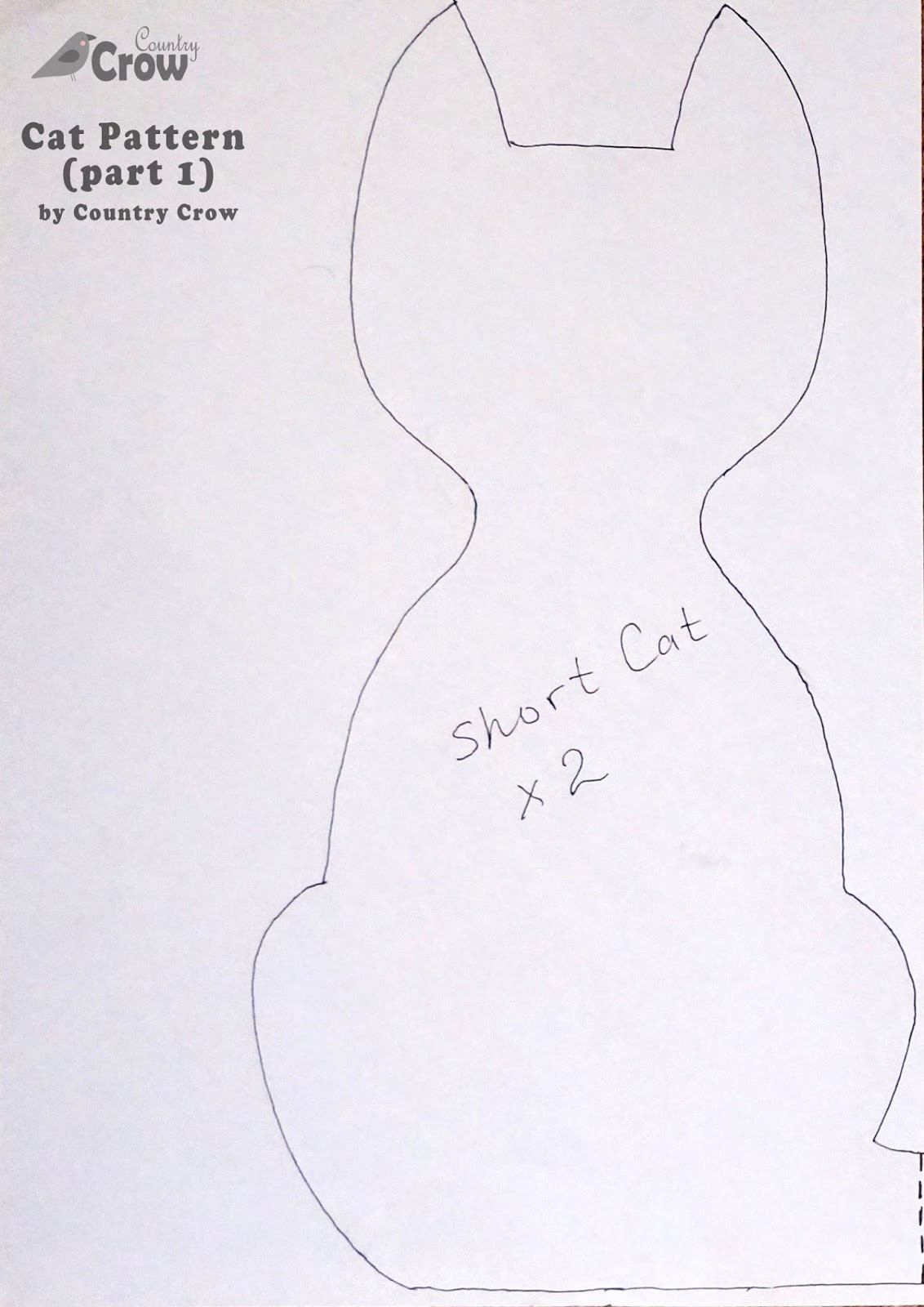 Primitive Cats TUTORIAL Коты Примитивы МК ~ Country Crow