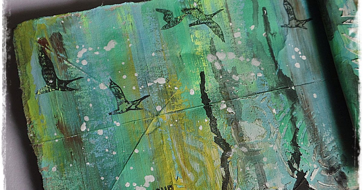 Qinaahana Arts & Crafts: Intuitive Art {Mixed Media} Painting