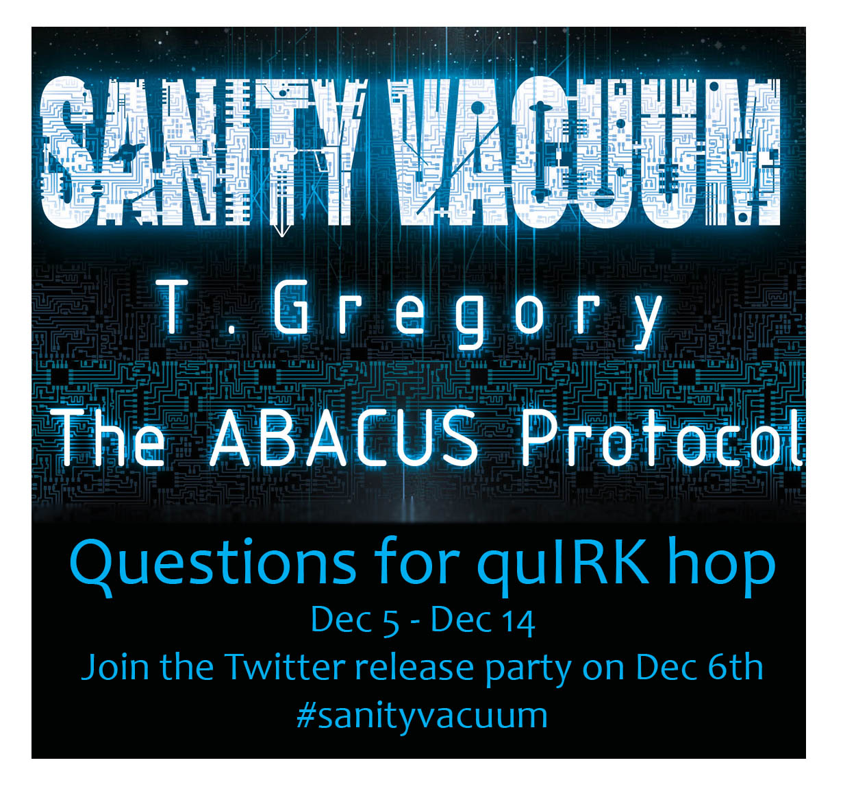 quIRK #SanityVacuum Contest Hop « Thea Gregory's Zombie Bedtime Stories