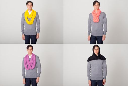 Warm up with accessories from FRAAS, American Apparel, mark., Reitmans ...