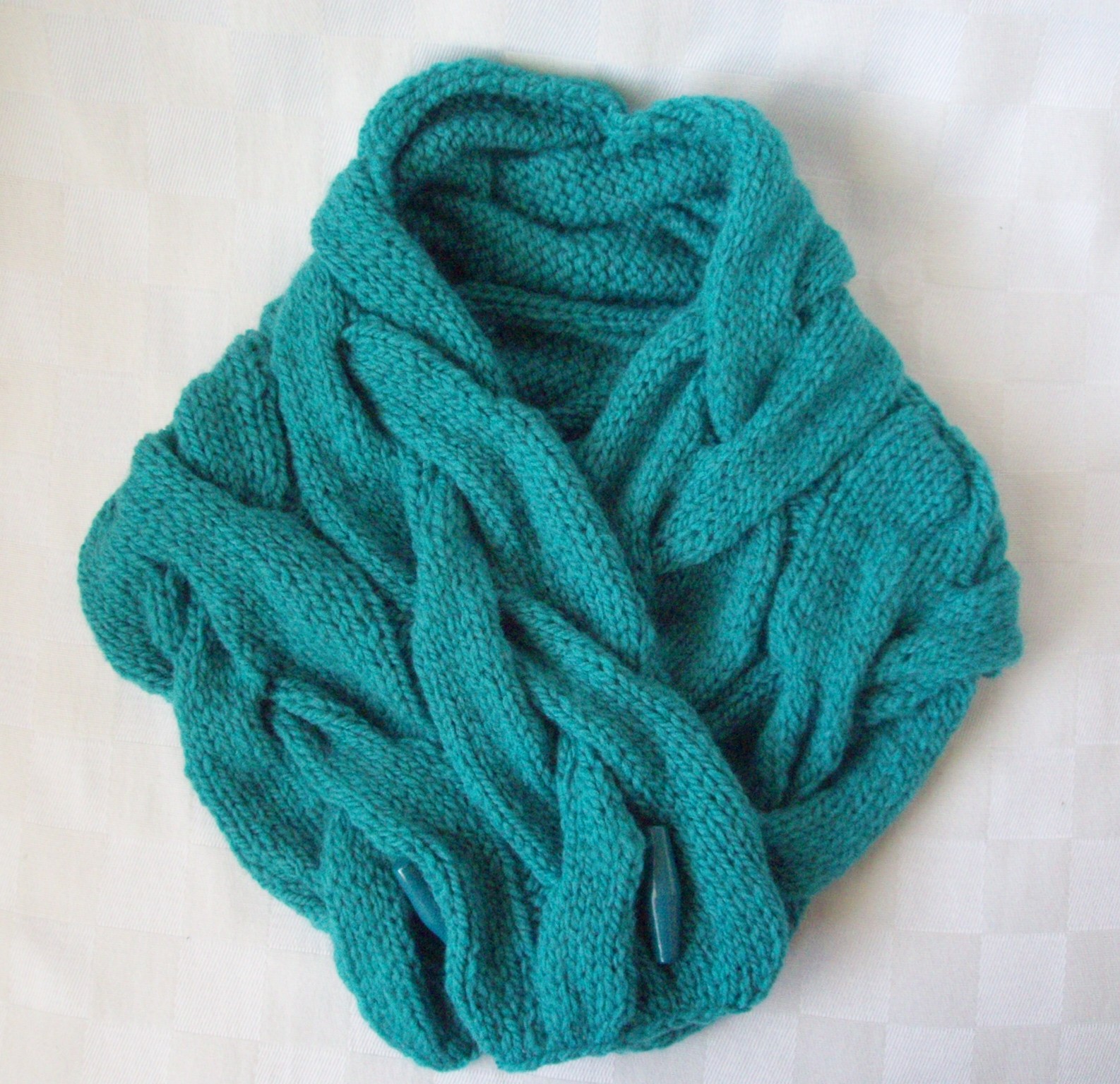 Knitting | Work in Progress: FO | Last-Minute Cowl