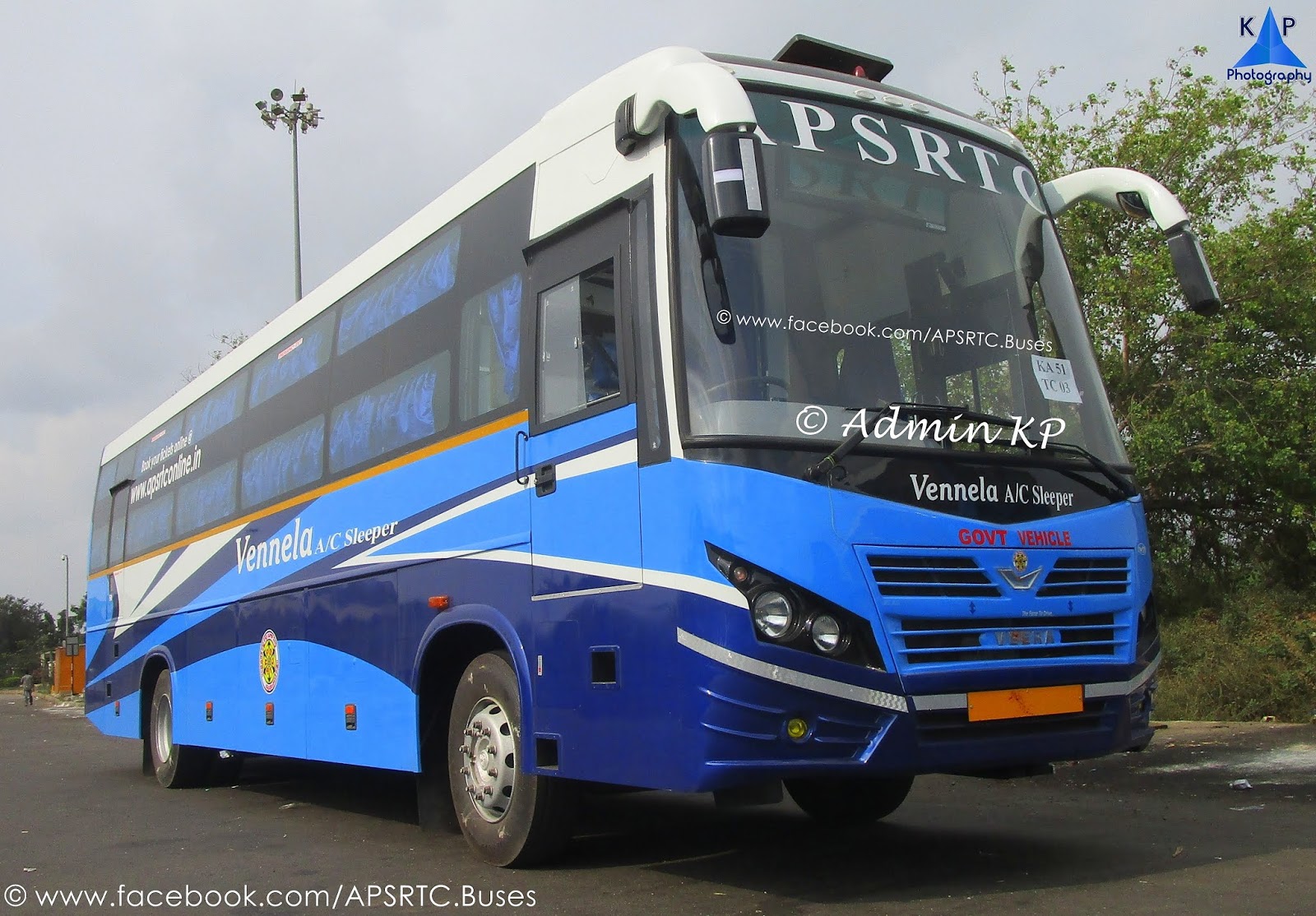 APSRTC BRAND NEW VENNELA AC SLEEPER BUS VEERA COACH ASHOK LEYLAND ENGINE.
